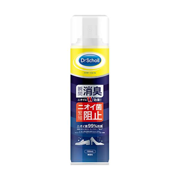 強力な天然消臭成分でしっかりニオイを消臭。 消臭,抗菌,ムレ,ニオイ,Dr.Scholl,デオドラント,防臭