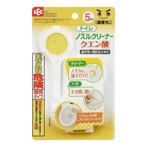 【JANコード】4903320048515【商品仕様】本体：ポリプロピレンクリーナー・ポリエステル不織布（クエン酸加工）【サイズ】本体サイズ（約）：102×44×H4mm【メーカ】レック　　　　　　　【生産地】中国