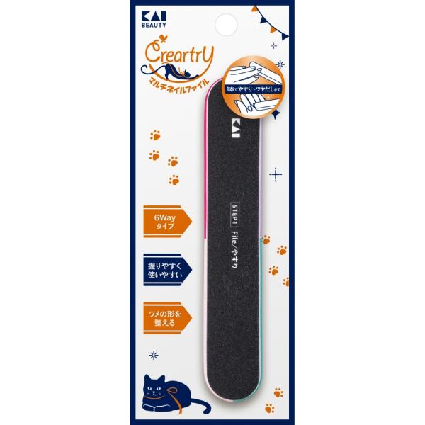 【JANコード】4901601079517【商品仕様】【表示成分】本体：セラミック研磨剤、発泡ポリエチレン【注意事項】乳幼児の手が届かない安全な場所に保管してください。Step4~5の面は、ツメが伸びスジが目立ってきた時だけにお使いください...