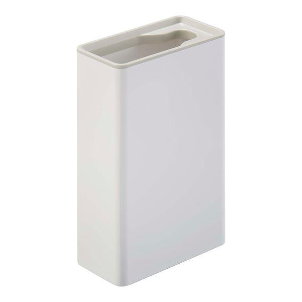 【JANコード】4903208048576【商品仕様】本体：ABS樹脂　【サイズ】商品サイズ（約）：W5.5xD11xH17cm内寸サイズ（約）：奥行9cm、横4.2cm、ブラシ幅2.3cm商品重量（約）：250g【メーカ】山崎実業【生産地】中国