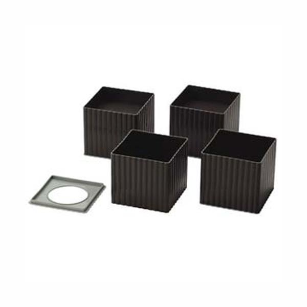 【JANコード】4945548015757【商品仕様】本体：ポリプロピレン（耐熱温度120℃、耐冷温度-20℃）底面カバー：ポリエチレン（耐熱温度70℃、耐冷温度-30℃）【サイズ】商品サイズ（約）：107×107×97mm底面カバー（約）...