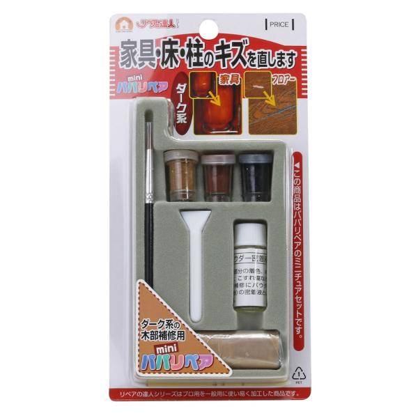 【JANコード】4956497010045【商品仕様】【表示成分】【カラーパウダー】顔料、他、【パウダー密着液】エタノール、エチルエステル、他、【スティックパテ】エポキシ樹脂￥nセット内容：カラーパウダー3色(ナチュラル)、パウダー密着液、...