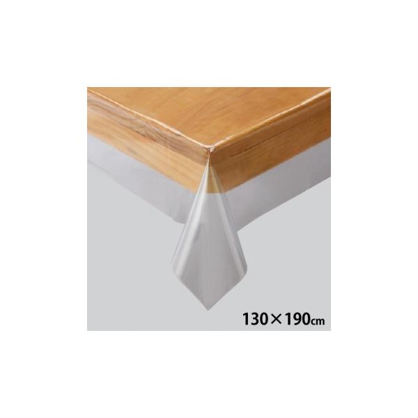 川島織物セルコン　透明ビニルクロス　テーブルクロス　130×190cm　JJ1029 透明なのでテーブルのデザイン性を損なわずに、汚れや傷から守ります。塩化ビニル樹脂製なので、汚れてもきれいに拭き取ることができます。 生産国:日本 素材・材...