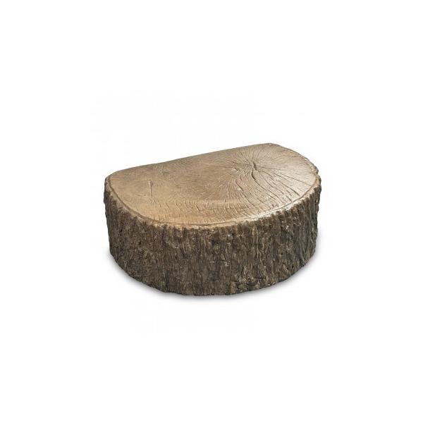 NXstyle　コンクリート踏み台 擬木S 1334838 庭園の踏み台・踏み石、花壇まわりのステップ、鉢を置く花台としてもお使いいただけます。コンクリート製のため重量があり、安定感があります。 生産国:マレーシア 素材・材質:コンクリート...