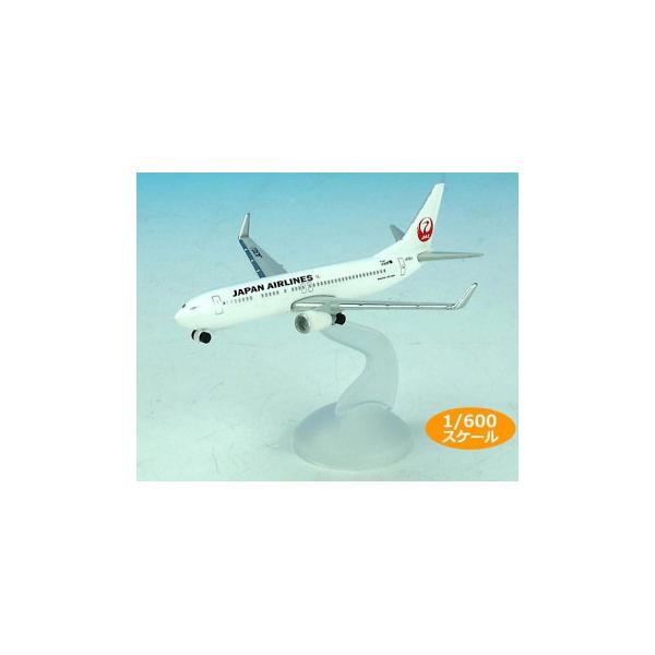 JAL/日本航空 JAL B737-800 ダイキャストモデル　1/600スケール　BJS1005 日本航空(JAL)のボーイング737-800を1/600スケールで再現しました。 生産国:中国 素材・材質:亜鉛合金 商品サイズ:飛行機:幅...