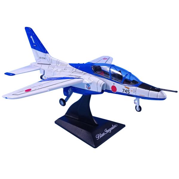 エアプレーングッズ ダイキャスト ブルーインパルス ディスプレイスタンド付き MT444 「T-4ブルーインパルス 745号機」のダイキャストモデルです。※スケールモデルではございません。 生産国:中国 素材・材質:亜鉛合金、ABS 商品サ...