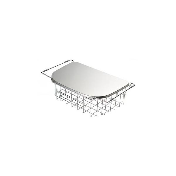 leye(レイエ) 調理スペースが広がるトレー＆水切り LS1538 シンク内でも、天板の上でも使える深型水切りカゴ。トレーはシンク内に調理スペースを広げたり、天板の上で水受けトレーとして使えます。シンクのコーナーにフィットする角丸&amp...