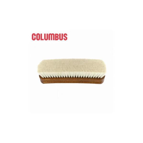 コロンブス ジャーマンブラシ9 山羊毛 (ホコリ落とし) 細くて柔らかい山羊毛を使用したブラシです。デリケートな革や、エナメル革のお手入れにご使用下さい。鏡面仕上げの靴のお手入れにもお使い頂けます!!木部には丈夫なブナ材を使いました。靴以外...