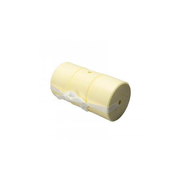 SUNヘルパーII 400・黄 EHA033 1個使用時に背中にフィットする縦穴付のヘルパー。 生産国:日本 素材・材質:ポリエチレンフォーム 商品サイズ:直径13.5×厚さ8cm 仕様:ヒモの長さ:140cm浮力:2.7kg発泡倍率30倍...