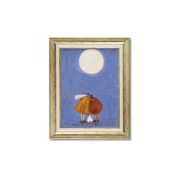 ユーパワー Sam Toft サム トフト アートフレーム 「月夜のふたり」 ST-08008 じーっと見ていると、だんだんとサム トフトの不思議な世界へ・・・癒され幸せな気分になれるアートです。 生産国:日本 素材・材質:樹脂フレーム 商...