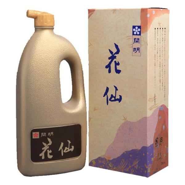 花仙 1L SU2107 古墨調墨汁で、古墨特有の深遠なる墨色と立体感が得られます。にじみが美しく、筆運びもなめらかで、淡墨でのご使用もおすすめです。 生産国:日本 仕様:内容量:1L 古墨調液墨の逸品 キーワード【楽器 手芸 コレクション...