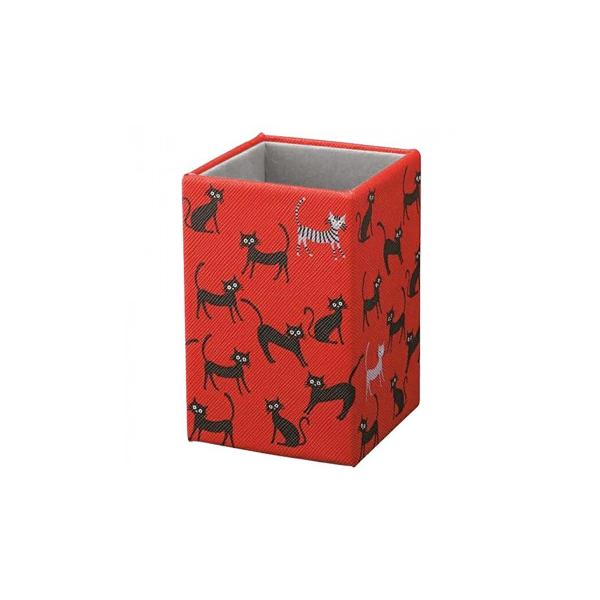 メガネスタンド ねこ 小柄 RE 098026 ねこ柄が描かれたお洒落なメガネスタンドです。 生産国:中国 素材・材質:合板、合皮 商品サイズ:(約)W54×D54×H93mm 重量:約84g 仕様:内貼り:グレー お洒落なねこ柄のメガネス...