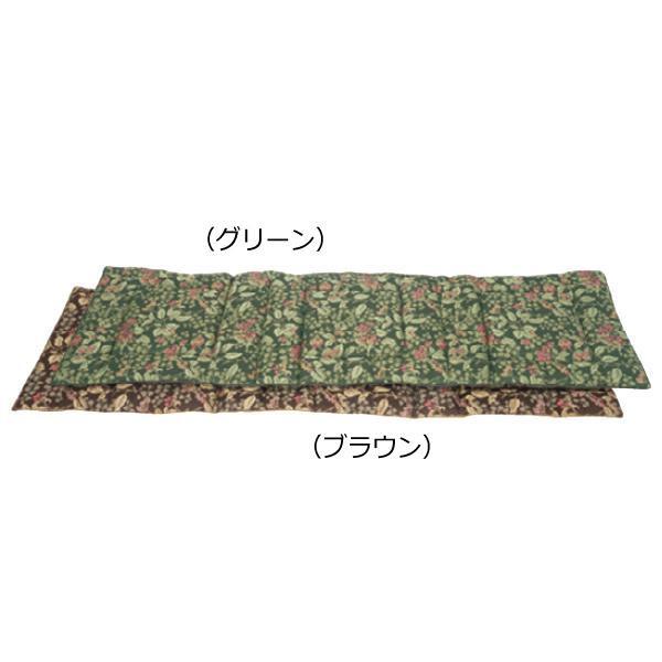 川島織物セルコン ジューンベリー ロングシート 48×150cm LN1019　G・グリーン  シックで落ち着いた色合いと木の実のプリントが上品なデザイン。 キーワード【家具 インテリア カーペット ラグ マット】