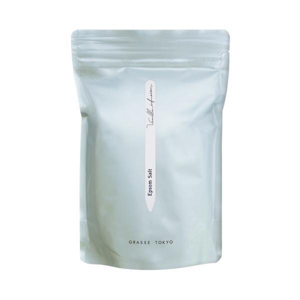 GRASSE TOKYO エプソムソルト Vanilla infusion ソルトと呼ばれていますが、実は塩ではない「エプソムソルト」。エプソムソルトとは硫酸マグネシウムの純粋な結晶です。新鮮な香りに包まれて贅沢なバスタイムをお過ごしくださ...