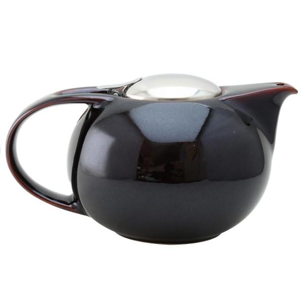 ZERO JAPAN サターンティーポット900 BBN-17X AGN・アンティークグリーン 茶こし付きのティーポットです。 生産国:日本 素材・材質:陶器 商品サイズ:W205×D145×H110mm 重量:約650g 仕様:容量:90...