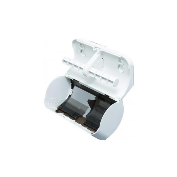 2連トイレットペーパーホルダー 2R-TPH 鍵付きのホルダーでトイレットペーパーの盗難防止に!!前面から取り出せないよう窓付きでペーパーをしっかりホールド!普通芯と細芯に対応した、やさしいフォルムのトイレットペーパーホルダーです。 生産国...