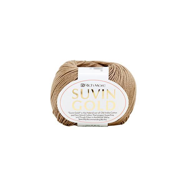 ハマナカ リッチモア スビンゴールド Col.34 40g玉  約135m 4030 繊度は最も細く、繊維長も長い超長綿素材です。天然のろう分と油脂分により絹のような光沢とドレープ性、ぬめり感を獲得しました。 生産国:日本 素材・材質:綿1...