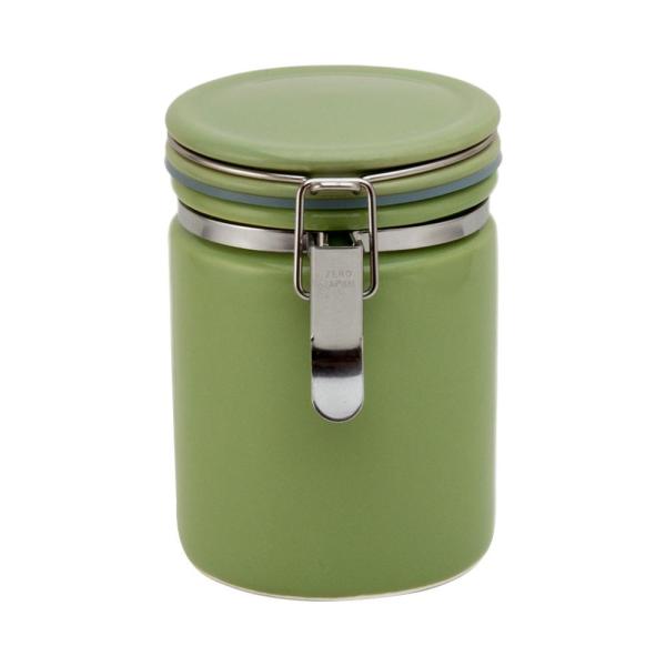 ZEROJAPAN(ゼロジャパン) ティーキャニスター100 TEA-100 AR・アーティチョーク 鮮やかな色合いが美しいティーキャニスターです。 生産国:日本 商品サイズ:Φ80×H115mm 重量:400g 仕様:容量:350cc食洗...