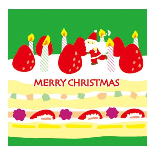 クリスマスシリーズ ナプキン クリスマスケーキ PT317 20枚×10セット ご家族やお友達とのパーティーの際にオススメです。 生産国:中国 素材・材質:紙 商品サイズ:33×33cm クリスマスパーティーをおしゃれに演出! キーワード【...