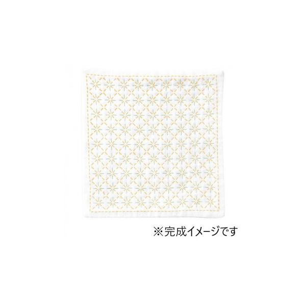 オリムパス 刺し子のハンカチ キット パイナップル HK-8 自分で作るので愛着がわくこと間違いなし!ハンカチは3重ガーゼを使用しています。図案は布にプリント済。 生産国:日本 商品サイズ:出来上がり寸法:約縦20cm×横20cm 仕様:初...