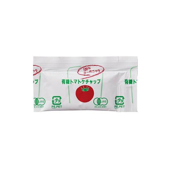 タカハシソース　カントリーハーヴェスト 有機トマトケチャップ 6g　1200個(40×30)　017076 完熟の有機トマトと独自の素材選びで酸味・塩味を抑えた優しい味わいをトッピング。 生産国:日本 内容量:6g 賞味期間:360日 少量...