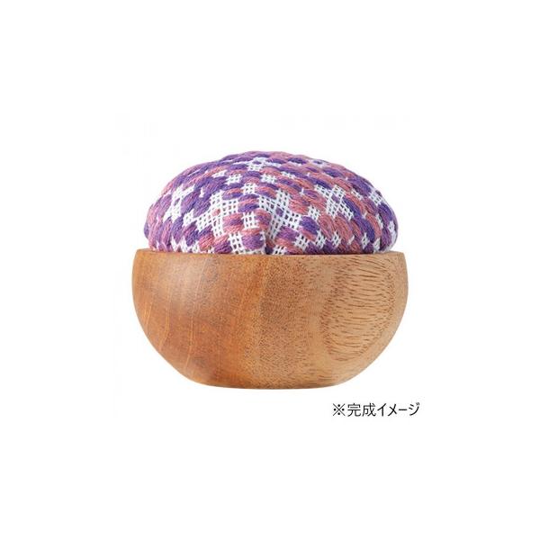 オリムパス こぎん刺しのウッドボウルピンクッション キット あじさい こぎん88 ウッドボウルがアクセント!自分で作れば愛着がわくこと間違いなし! 生産国:日本 商品サイズ:出来上がり寸法:約直径6.5×高さ5cm(ウッドボウル含む) 仕様...