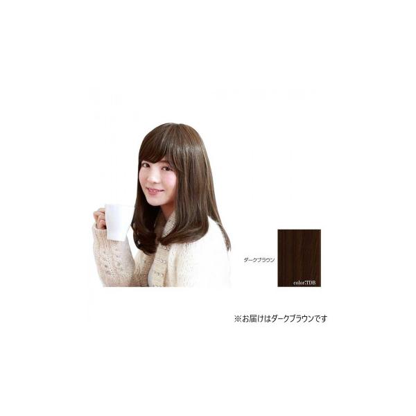 プリシラ 帽子ウィッグ ロング BO-03 耐熱　TDB・ダークブラウン ナチュラルなワンカールストレートロング。自毛をまったく見せずにスッポリかぶる「かつら」タイプのウィッグ。ウィッグの内側に「帽子」がついている仕様です。 生産国:中国 ...