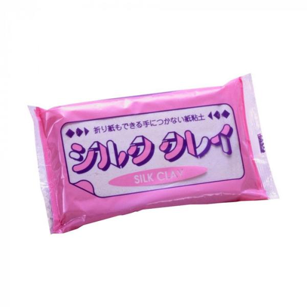 シルククレイ(紙ねんど)　白　400g×10個 手にねんどがつかず、また他のねんどにも比較的付きにくいので細かい部分も作りやすいです。薄く伸ばしたり、それを折り曲げたりしても千切れない強度を持っており、お人形の繊細なドレスを作ることも出来ま...