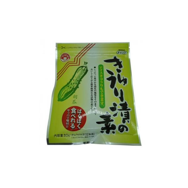 つけもと きゅうり漬の素 80g×10個 シャキッと爽やかな胡瓜の風味をそのまま残しておいしく仕上げる簡単便利なお漬物の素です。 生産国:日本 賞味期間:365日 サッパリとした味付けなのでぱくぱく食べれる! キーワード【食品 漬物 佃煮 ...