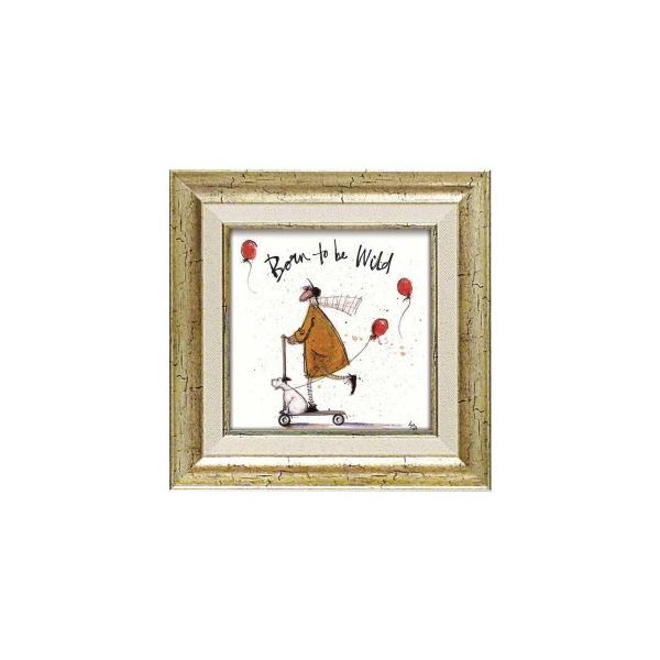 ユーパワー アートフレーム サム トフト「ワイルドでいこう！」 ST-04015 絵と額がセットになっています。じっと見ているとだんだんとサムトフトの不思議な世界へ・・・癒され幸せな気分になります。贈り物にも喜ばれています。 生産国:日本 ...