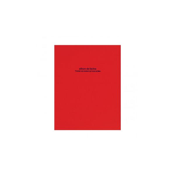 ナカバヤシ　ドゥファビネ100年アルバム　ビス式　A4　レッド　アH-A4D-161-R 飽きのこないシンプルカラーの布生地を表紙に採用しています。何冊も集めたくなる雑貨テイストのアルバムです。 生産国:日本 棚にスッキリ収納 キーワード【...