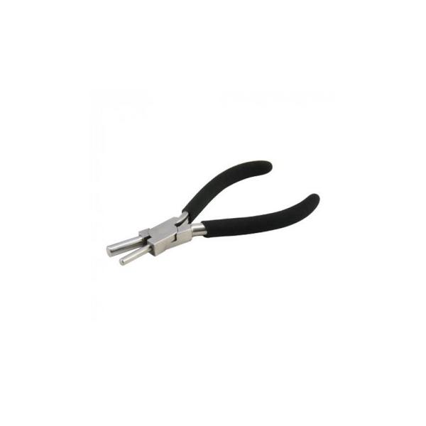 Beadalon(ビーダロン) ベイルメイキングプライヤーズ(L/G) 8mm/5mm 201A-230 フックを形つくる半円形のラインを簡単にキレイにつくる事が出来るベイルメイキングプライヤーズ。また、8mmと5mmの円やカーブを作るとき...