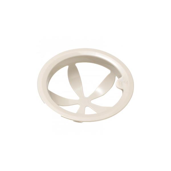 leye(レイエ) シンク掃除が楽になる 排水口ネットホルダー グレー 1571 LS1571 シンクが華やぐお花のデザインです。市販の水切りネットをかぶせるだけでご使用いただけます。お花のカタチで水切りネットをしっかりホールドします。 生...