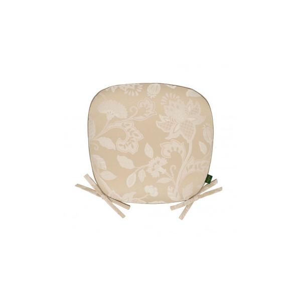 川島織物セルコン ミントン グレースハドン ダイニングシートクッション 45×43Vcm LN1207 BE ベージュ ハドンホール柄のシルエットを縦に流れるように構成した、ミントンのスタンダードな英国スタイルにはかかせないダマスク織物です...