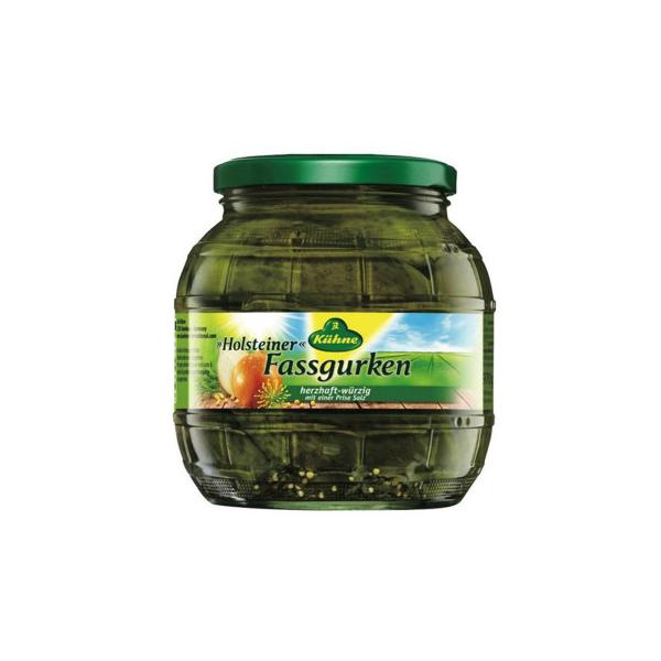 キューネ　ガーキンス(バレル)　1062ml　6セット　053003 オリジナルブレンドのビネガーに漬け込まれたきゅうりは、甘さをおさえた味わいです。 生産国:ドイツ 賞味期間:1080日 サンドイッチやお酒のおつまみに最適です キーワード...