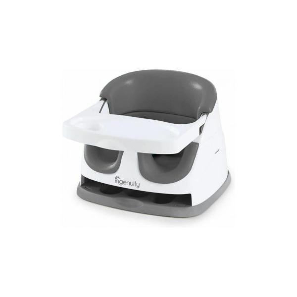 ベビーベース 3.0 ベビーソファ (グレー) 11576 床に置いてベビーチェアにも、成長とともにクッションを外すことで、3、4歳頃のお子さまのブースターシートとしても使える。ひとり座りができる赤ちゃんから4歳頃まで、成長に合わせて長く使...