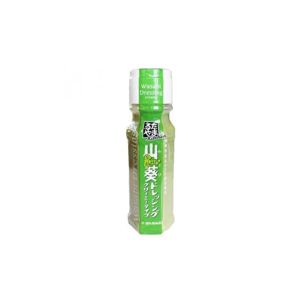 田丸屋本店 山葵ドレッシング クリーミータイプ 150ml 12本セット 63-00010 静岡県産の本わさびを使用し、着色料は使わない「わさび」本来の色がお皿の彩りにアクセントを付けます。お酢とにんにくの旨みが活きた甘くまろやかな味わいで...