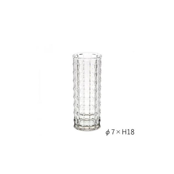 PVグラン円柱ベースAφ7xH18　2300181 ポリカーボネート製で耐衝撃性に優れています。 生産国:中国 素材・材質:ポリカーボネート 商品サイズ:φ7×H18、Bφ6.5、口径φ5.5cm 重量:230g おすすめ キーワード【DI...