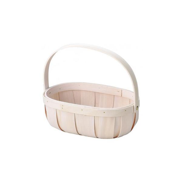 オーバルバスケット M 88-06M 高さのあるデザインがおしゃれのポイント、ラッピングに最適です。 生産国:中国 素材・材質:土籐・ウッドチップ・天然木 商品サイズ:本体:W25×D17×H9cm、総高:23cm おすすめ キーワード【家...
