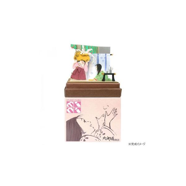 スタジオジブリmini S=NON 女童とかぐや姫 MP07-107 組み立てたミニチュアは箱の上に乗せて完成です。完成すると小さくてとっても可愛いスタジオジブリ作品の世界をお楽しみいただけます。ひっくり返すと箱の中にスッキリ納まります。 ...