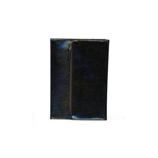 ダイゴー A5サイズ対応 isshoni.ペンケース付手帳＆ノートカバー 合皮 ブラック N1857 ビジネスシーンでもお使いいただける高級感のある素材のペンケース付きのノート、手帳カバーです。ペンケース部分はマチ付きで大容量、前面ポケット...