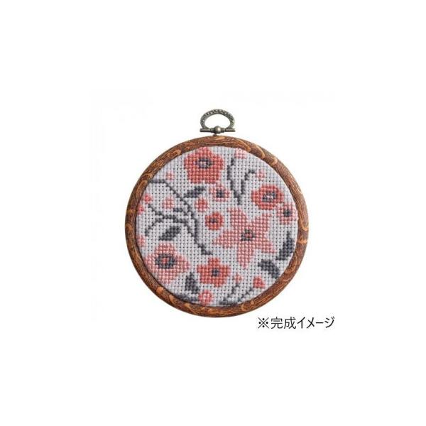 オリムパス クロス・ステッチキット ボタニカル アーモンドフラワー 7557 ジャバクロス細目布を使用した、ボタニカルテキスタイル柄で楽しむフープ付きクロス・ステッチ。 生産国:日本 素材・材質:刺しゅう糸・布:綿100% 商品サイズ:出来...