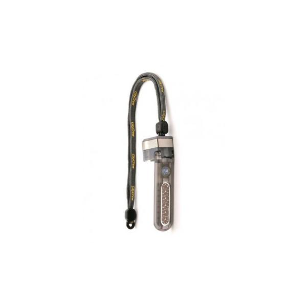 ケイ・ホスピア杖アクセサリー転ばぬ杖K1900EC　M テーブルやカウンターに杖を掛けられるからお会計のレジ前や外食時にとにかく便利。ストラップ付き。クリスタル飾りストーン付き。上径15~20mmの杖にご使用頂けます。3色の付け変えシートが...