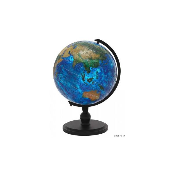 やのまん 3D球体 天体 ブルーアース‐アクア‐ 2024-122 細部までリアルな地形表現、海域の詳細に表現し「水の惑星に想いを馳せる」をテーマとしクリア素材を使用。デスクの上で地球を組み上げる楽しみを味わうことが出来ます。宇宙をイメージ...