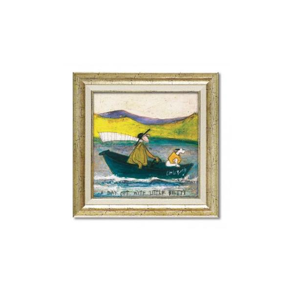 アートフレーム サム トフト「リトルベティ号と出発!」 ST-06512 イギリス女性作家、サム・トフトの絵と額がセットになった商品です。 生産国:日本 素材・材質:樹脂フレーム 商品サイズ:W39×H39×D2.2cm 重量:約0.7kg...