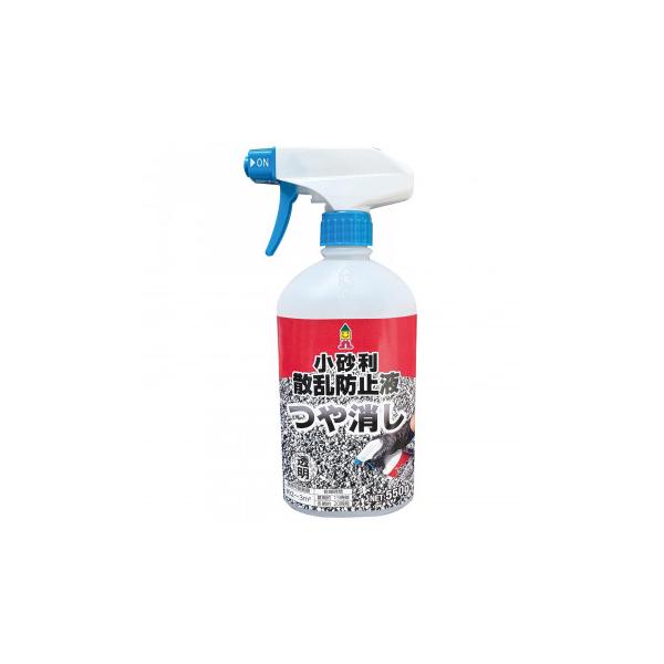日本ミラコン産業　小砂利散乱防止液(つや消し) 550g KSB-550K 玄関まわり・駐車スペースの目地、お庭等で使われている小砂利と小砂利を 固めて散乱を防止します。雑草やホコリの低減も図れます。深さ10mm程度で3分砂利に使用した場合...