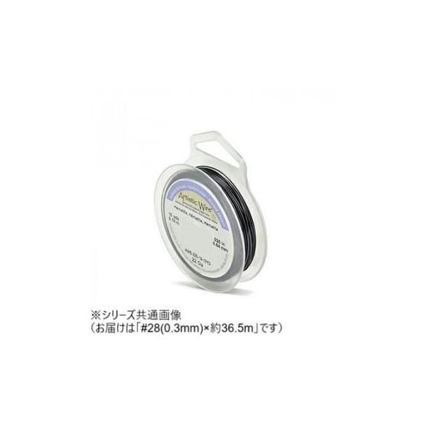 AW ワイヤー（オールドスプールス） ヘマタイト28(0.3Φ) 28（0.3mm）約36.5m 上品な輝きのアーティスティックワイヤーは、雑貨やシックな輝きが必要なアクセサリー作りには欠かせないワイヤーです。 生産国:パキスタン 素材・材...