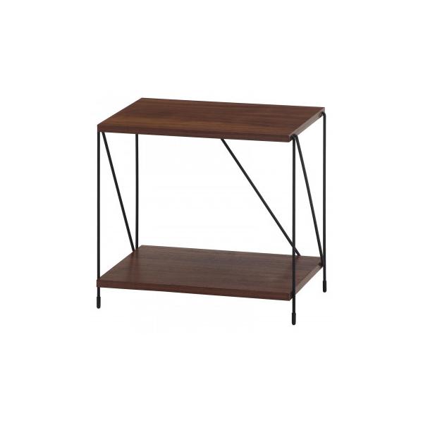 不二貿易　（C/D:77538） EZBOワイヤーラック2段 40幅 MBR 差し込むだけの簡単組み立て!工具不要の2段オープンラックです。 生産国:マレーシア 素材・材質:構造部材:金属(鋼)、表面材:プリント紙化粧パーティクルボード 商...