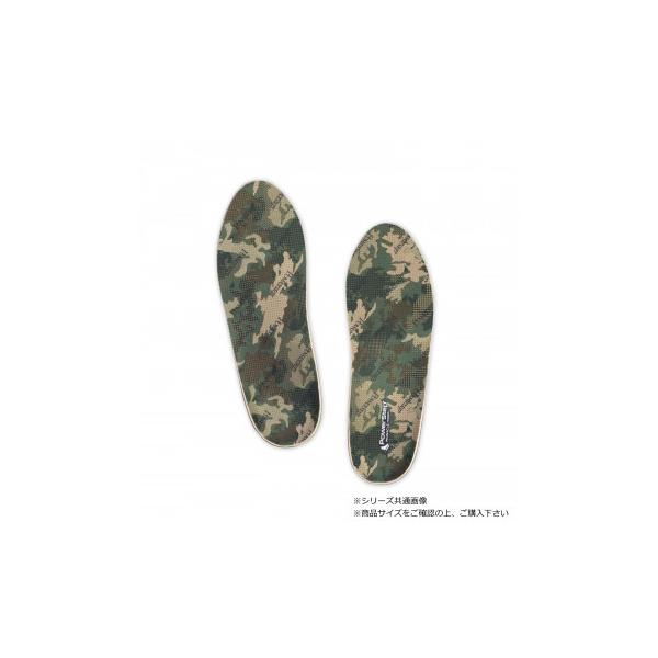 パワーステップ　CAMOハイカー 6-6.1/2(24-24.5cm) 足底筋膜炎や中足骨痛などの慢性的な足の痛み、疲れを軽減させるインソールです。立体的な土踏まずのクッションがアーチにフィットし、足の裏をしっかり支え、かつ、足全体にフィッ...