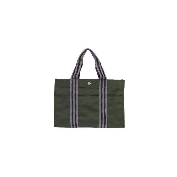 優美社　3839-01　O.F.S （オーエフエス） ライン手提げ  グレー シンプルなデザインにラインベルトのアクセントがきいた、手提げバッグです。持ち手は短めなので肩かけの難しい、手提げタイプです。通勤・通学などに便利にお使いいただけま...